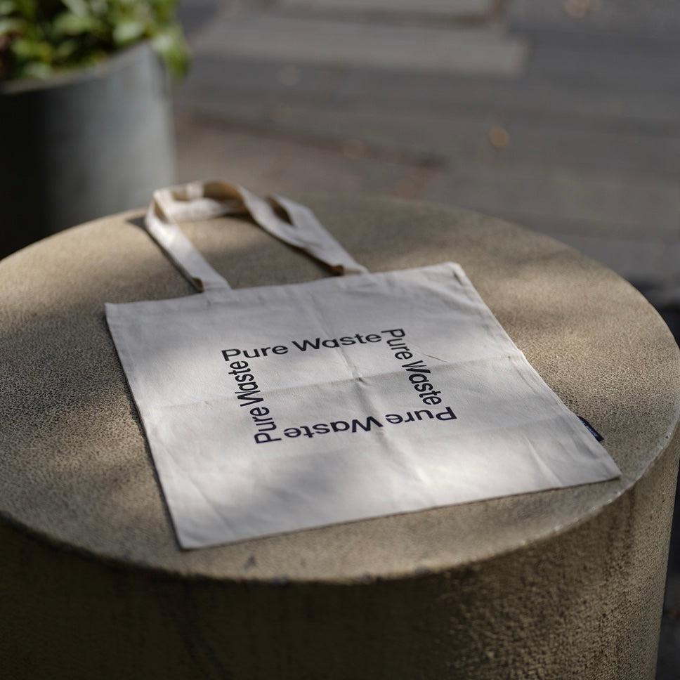 Pure Waste/ロゴ入りShopping Bag ナチュラル/アパレル/ナチュラル / Our EARTH Project — Our ...